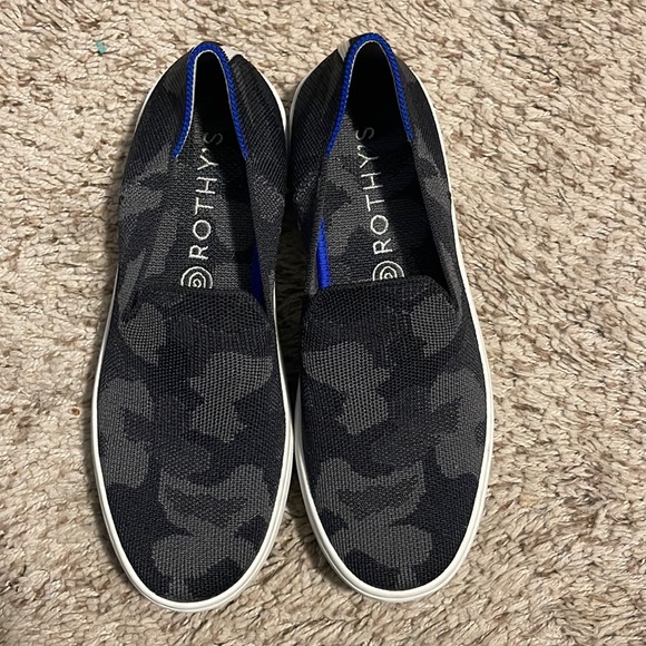 Rothy's | Shoes | Rothys Gray Camo Slip On Sneakers | Poshmark